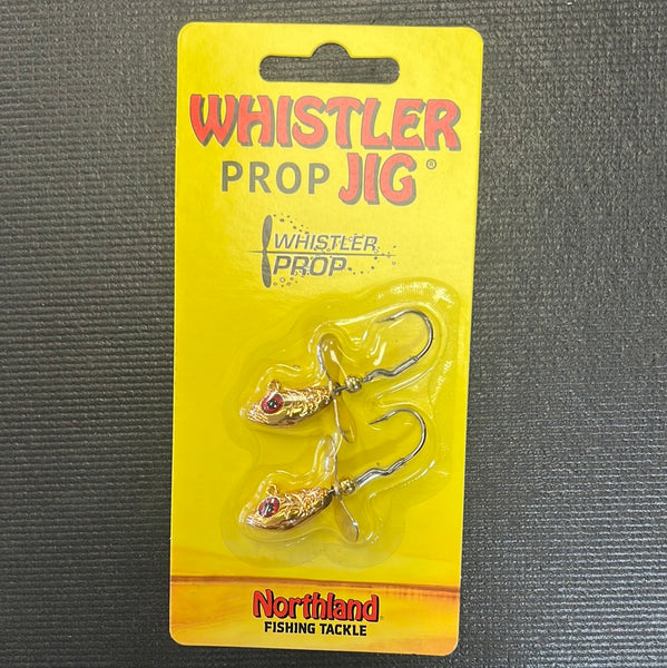 Northland Whistler Prop Jig 1/4oz Gold – Superfly Flies