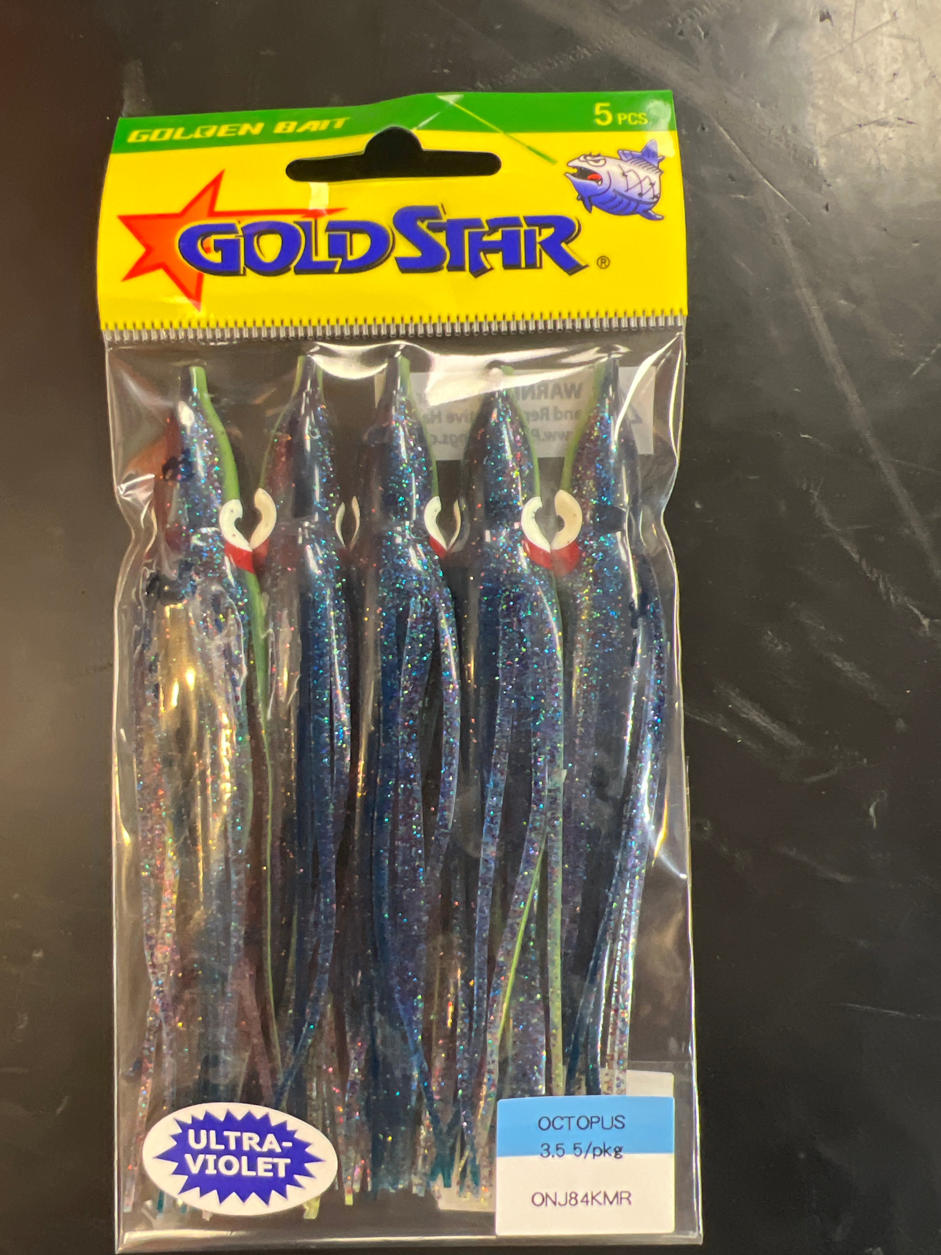 Gold Star squid 3.5" Octopus – Superfly Flies