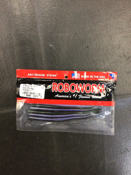 Roboworm 6” straight tail worm June bug Chartreuse 10pk – Superfly Flies